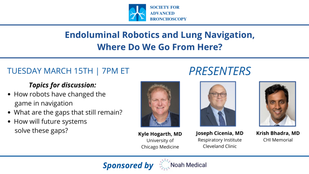 Discuss the state of robotics in lung navigation, the gaps that exist ...