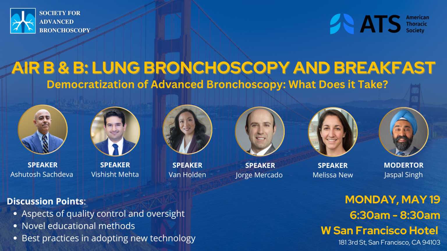 SAB at ATS – Society for Advanced Bronchoscopy